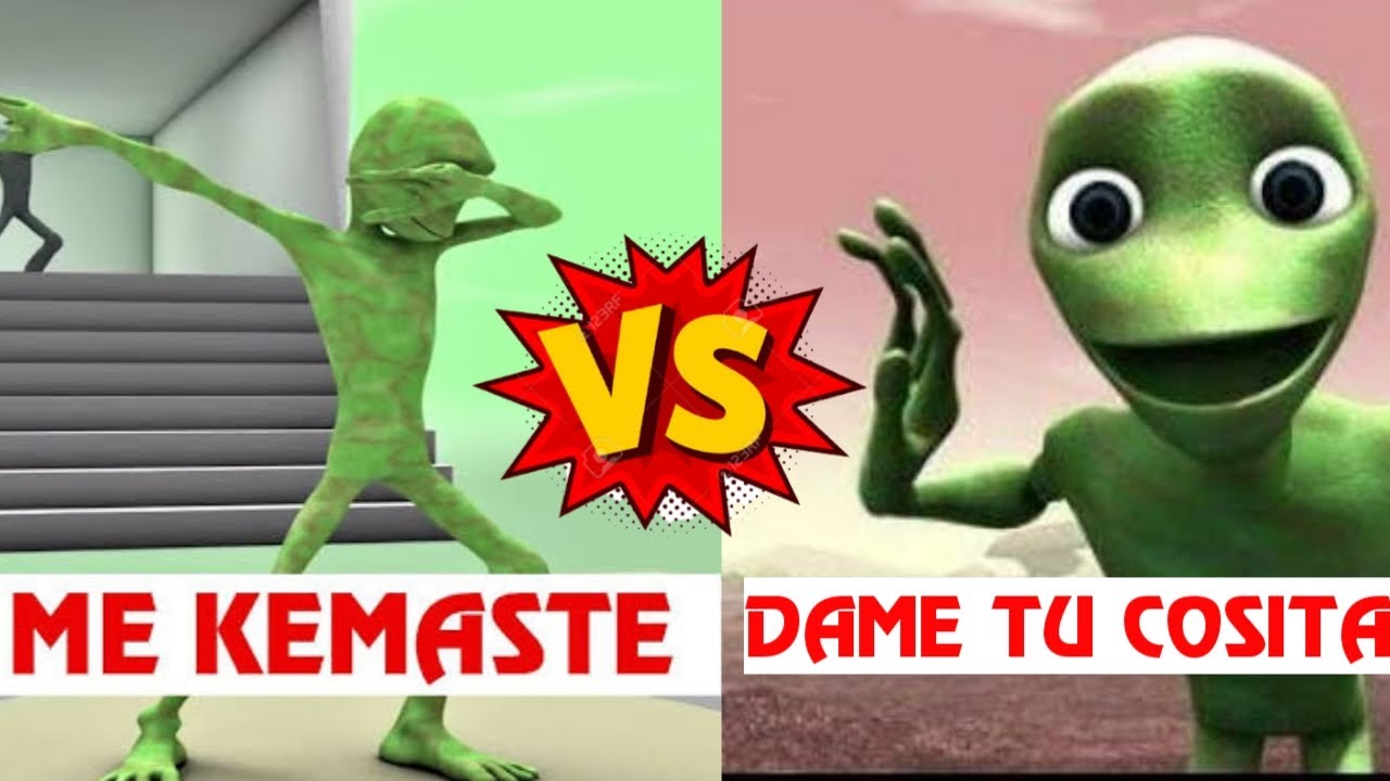 Dame Tu Cosita Vs Me Kemaste Reverse - Alien Dance Challenge - YouTube