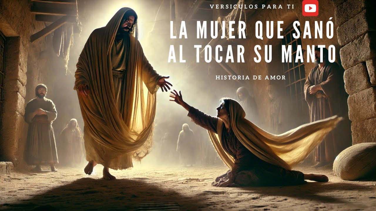 Milagro de Jesús: La Mujer que Sanó al Tocar su Manto | Historia ...