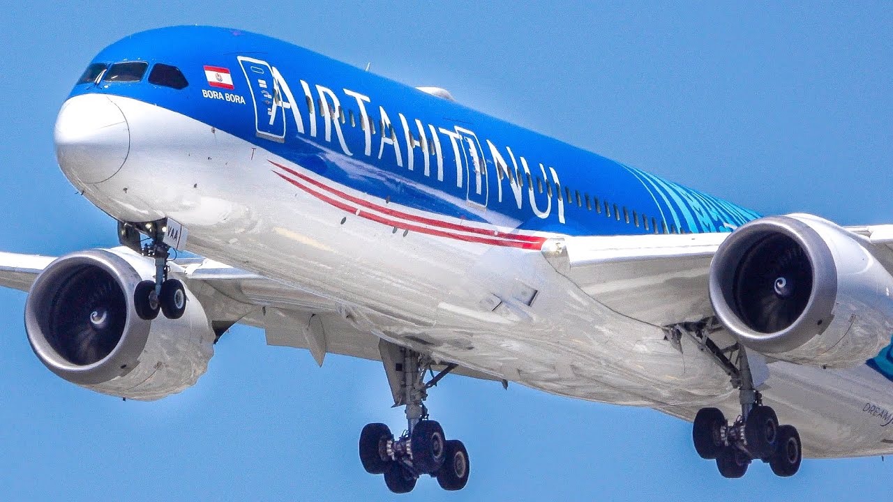 30 Minutes of GREAT BIG HEAVY Airplanes TAKING OFF & LANDING at LAX ...