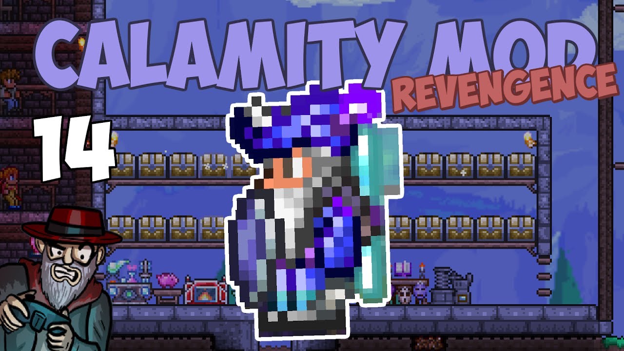 Terraria # 14 BASE TOUR!! - 1.3.5 Calamity Mod Let's Play Season 2 ...