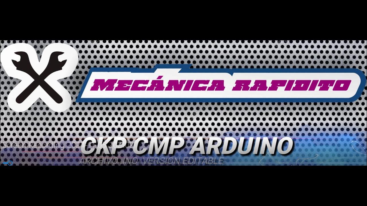 CKP CMP ARDUINO CODE, CÓDIGO Y PLATAFORMA DE USO. \\PRESENTACIÓN DEL PROYECTO. - YouTube