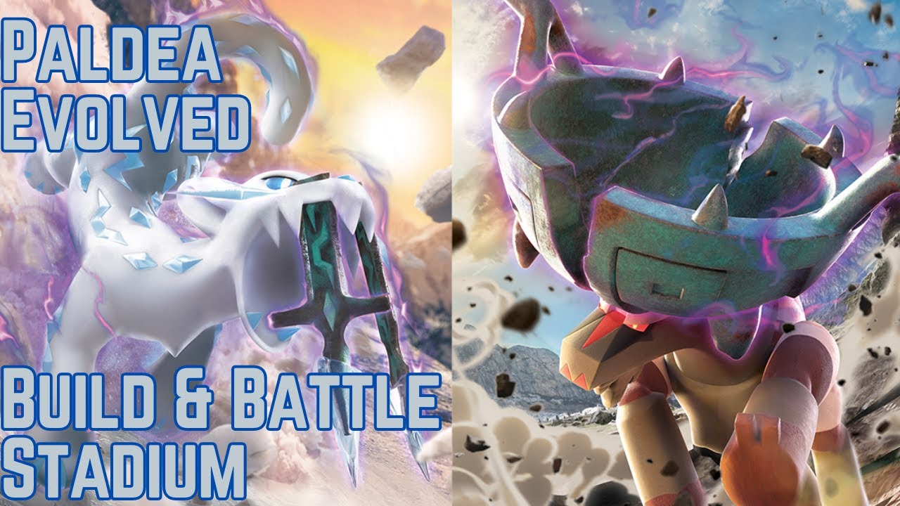 Paldea Evolved Build and Battle Stadium - YouTube