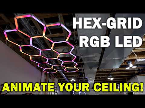 Finish your Ceiling with an AMAZING Hexagon Display!