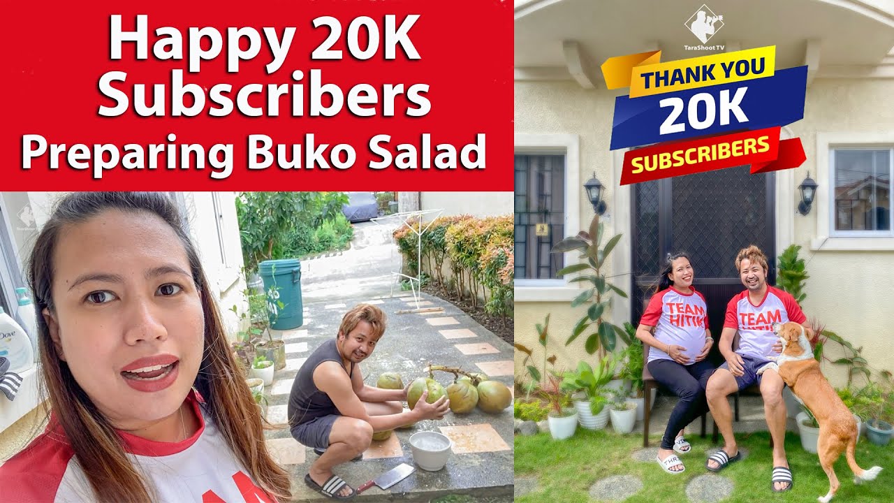 Maagang Pagsisimba | Happy 20K Subscribers | Gumawa ng Buko Salad - YouTube