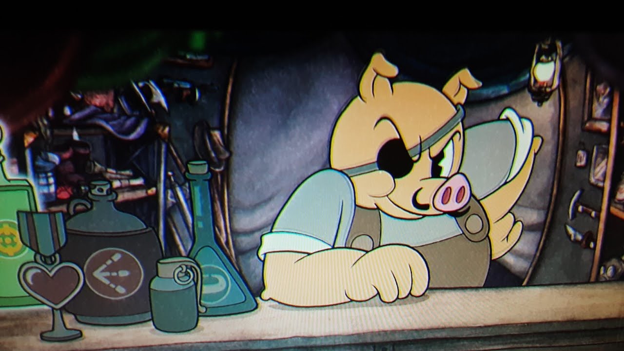 il mercante mi vende il suo negozio su cuphead#2 - YouTube