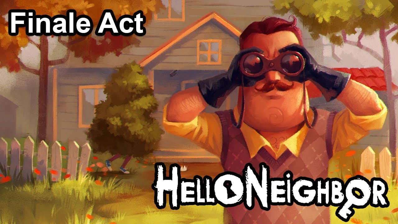 Hello Neighbor Finale Act Shocking Ending - YouTube