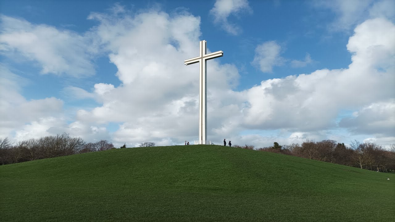 | Papal cross | What is under the Papal cross | Phoenix park | - YouTube