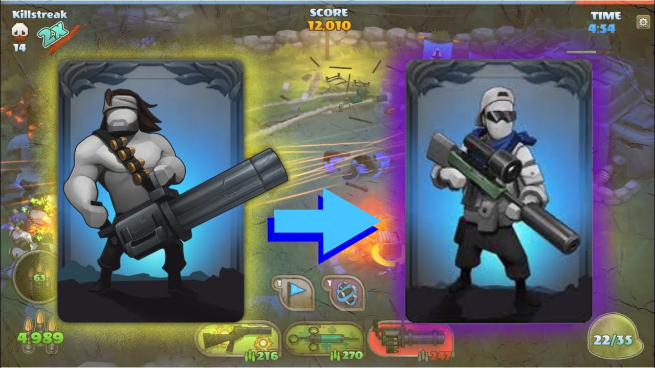 Guns Up! Turning Commandos Into Snipers! My New Favourite Commando ...