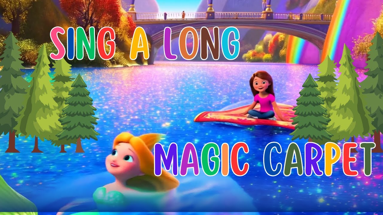 Magic Carpet kids Video! 🚀 🎶 | Sing Along for Kids - YouTube
