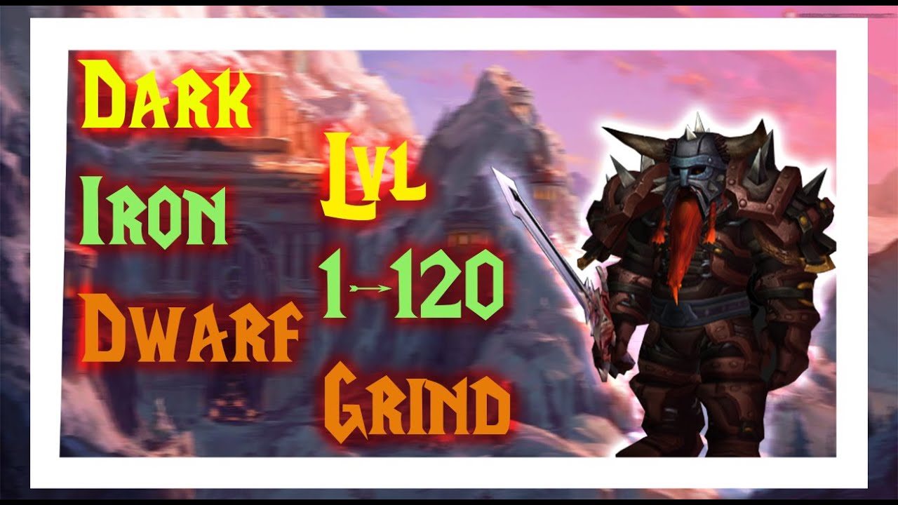 World of Warcraft Dark Iron Dwarf Paladin lvl 1-120 SHADOWFANG KEEP ...