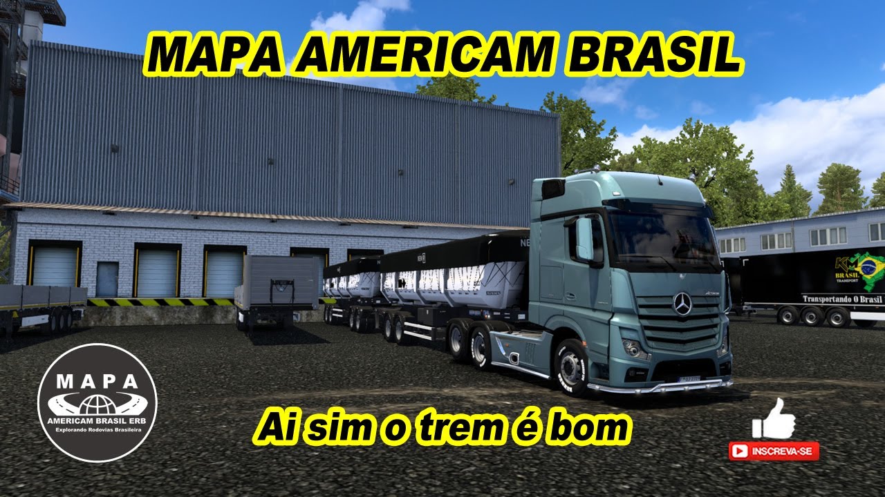 MAPA AMERICAM BRASIL - Bora Roda um Pouco - YouTube