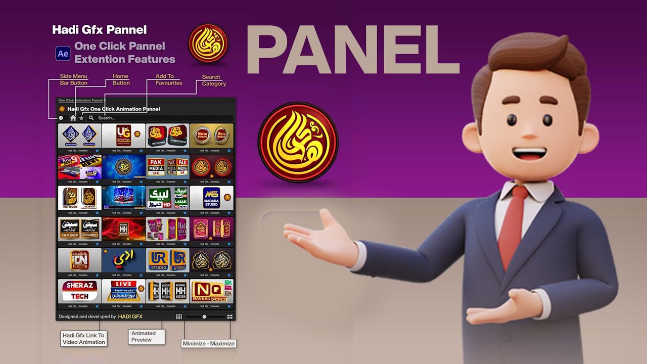 Pannel installation, How To Add Panel in After Effects Extentions, 3D ...
