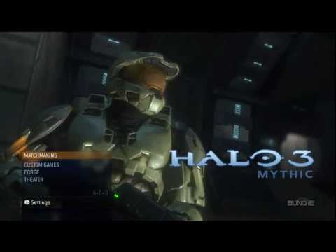 Halo 3 menu a color aniversary - YouTube