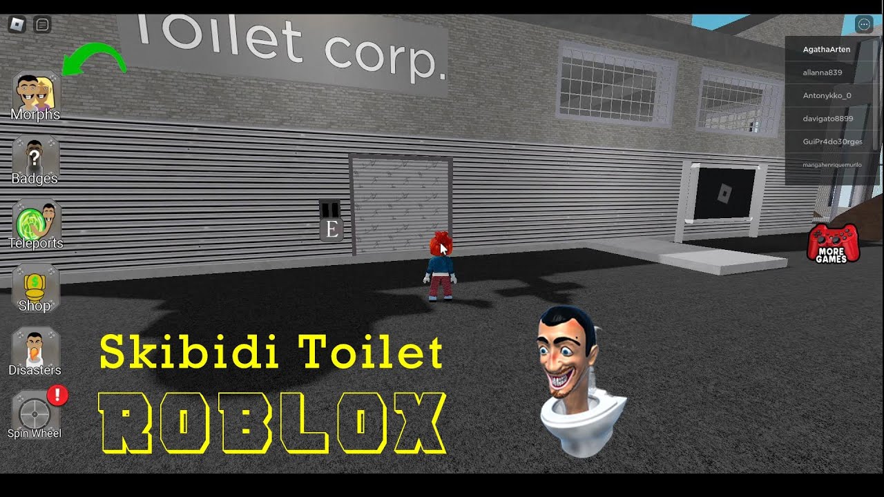 Pegando as skins do Skibidi Toilet [ROBLOX] 😅🚽 #agatucha - YouTube