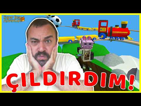 GİZLİ PARKURDA ÇILDIRDIM! TEK BAŞIMA SUPER BEAR ADVENTURE | Sinir Krizli😂