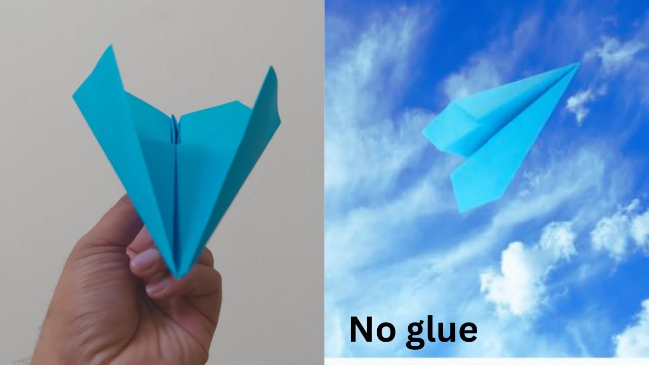 How to make a paper lane | Paper Wings - YouTube