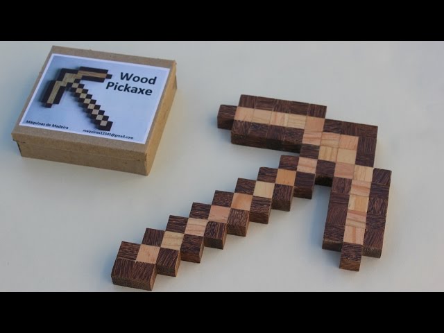 Minecraft Wooden Pickaxe