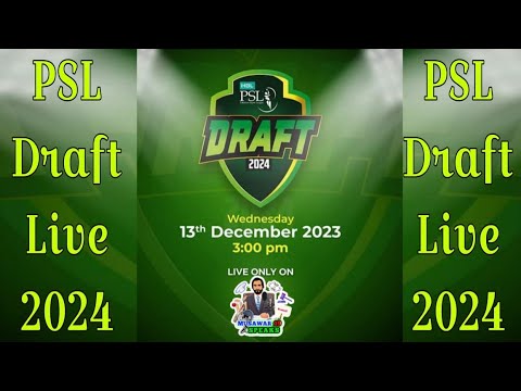 Pakistan Super League 9 Drafting Live 2023 | PSL 9 Live Drafting - YouTube