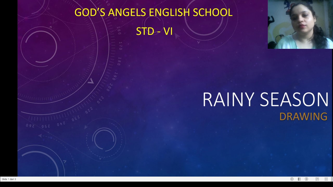 Lesson No.1 - Rainy season for STD : 6th - YouTube