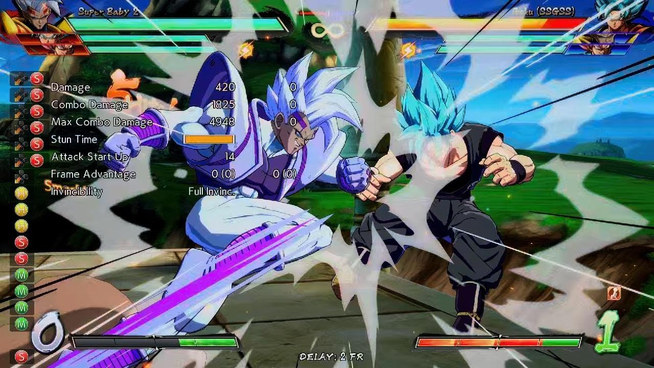 DBFZ Super baby 2 patch new loop combo - YouTube