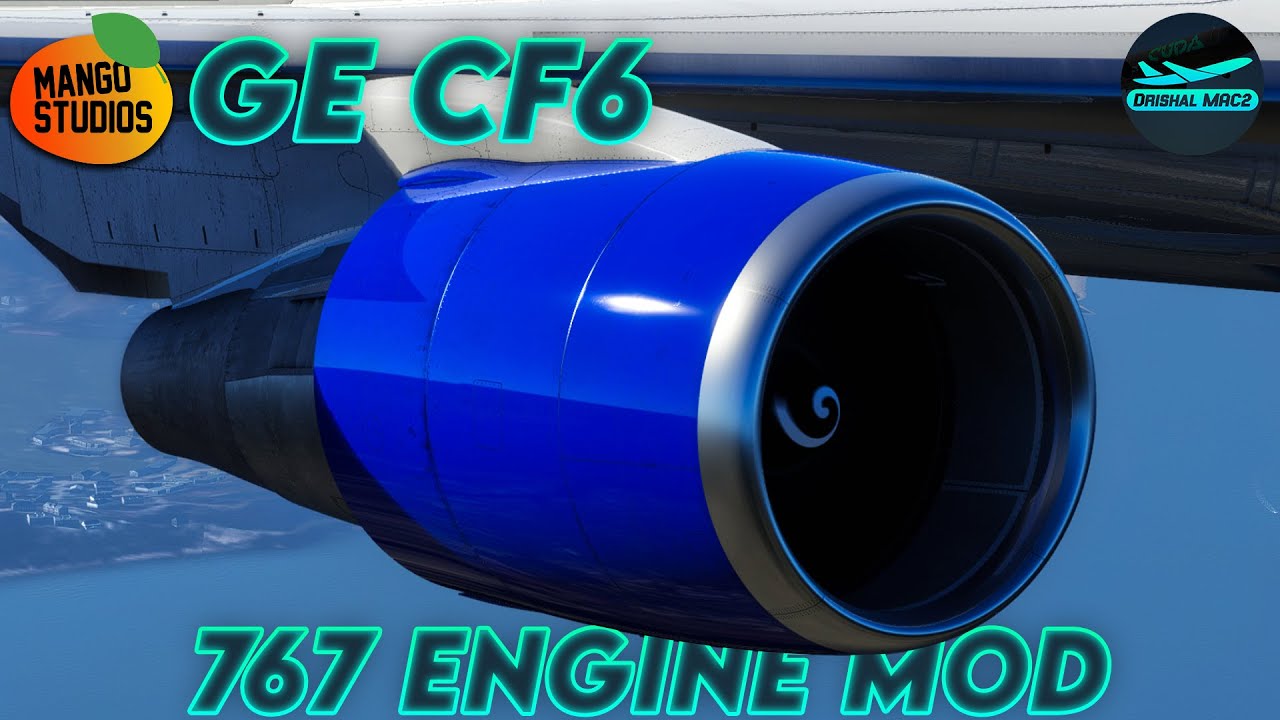 [XP12] Mango Studios GE CF6 B767 Engine mod! | YMML - YSSY | DrishalMAC2 - YouTube