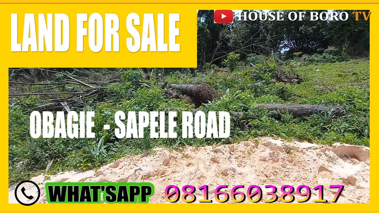 LAND FOR SALE IN BENIN CITY, OBAGIE EDO STATE - EMMA MARLBORO / LAND ...