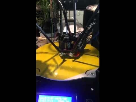 Jaycar Delta 3d printer (Duinotech) - YouTube
