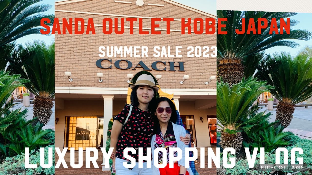 Sanda outlet kobe japan 🇯🇵 vlog! Summer sale Marc Jacobs coach, Michael ...
