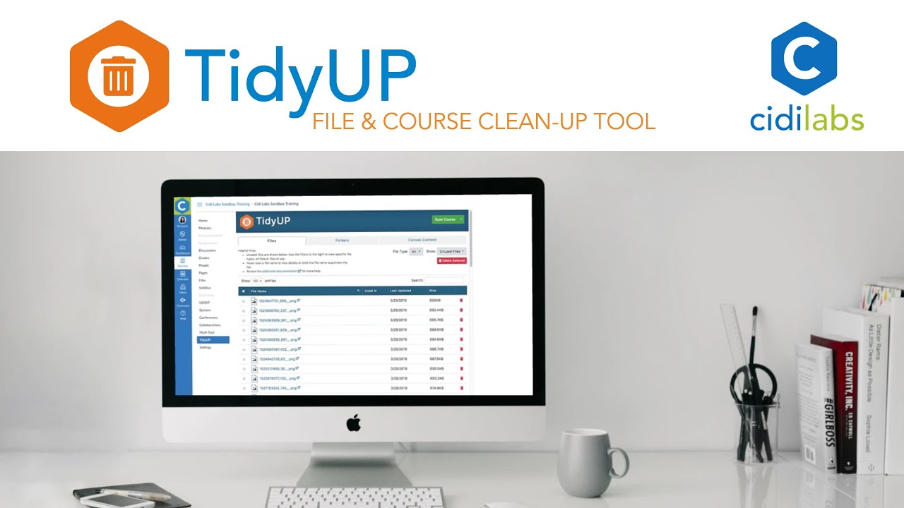 TidyUP: File and Page Cleanup Tools for Canvas Overview - YouTube