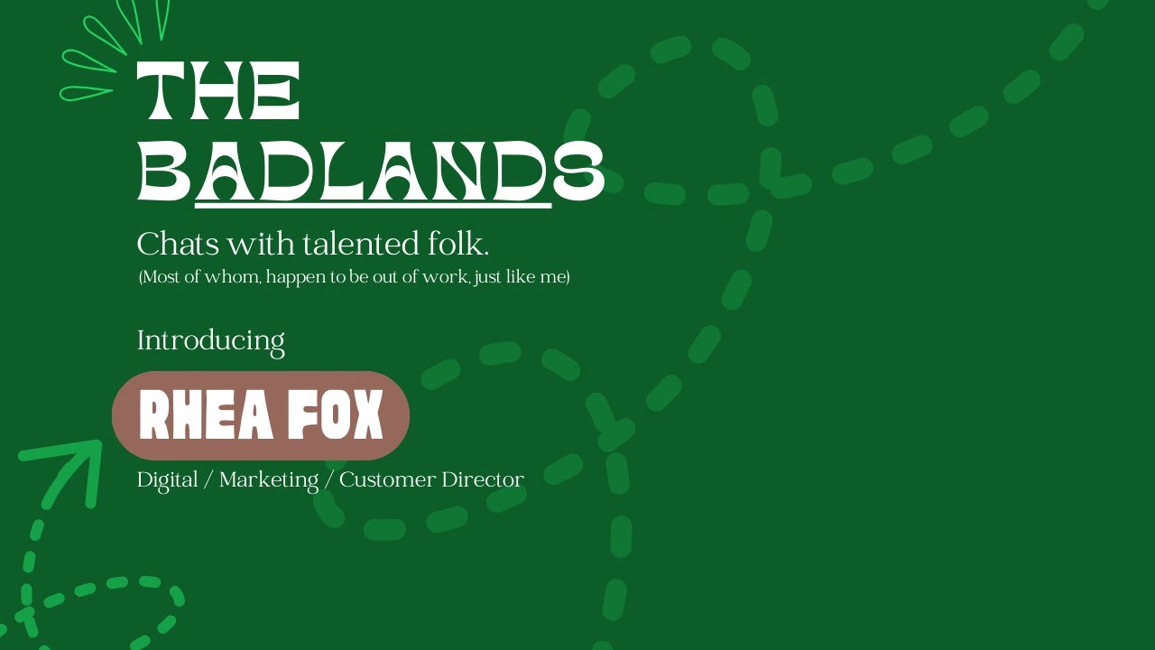 The Badlands - Rhea Fox - YouTube