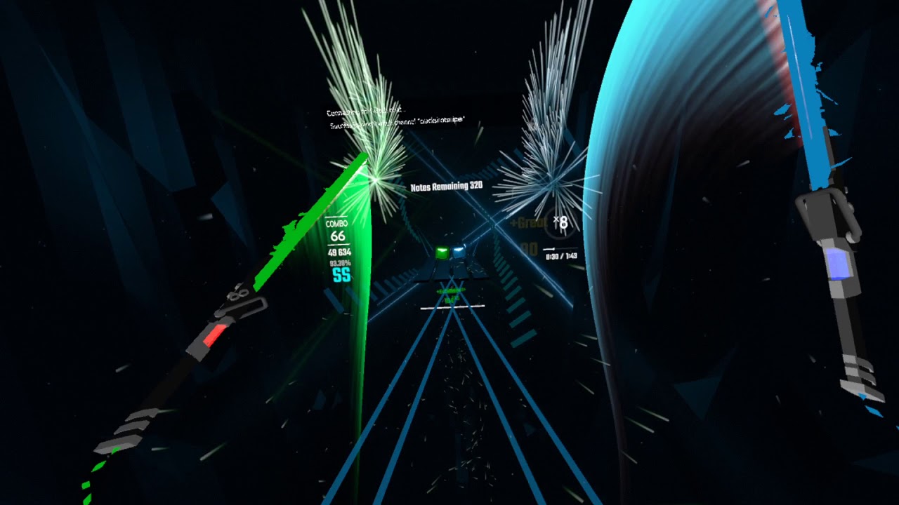 Beat saber - Pufferfish Rave (custom song) - YouTube