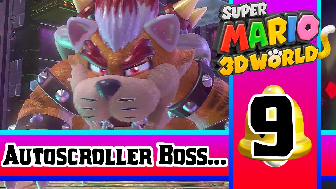 Time for the Final Battle.... It's An Autoscroller *BLIND* (Super Mario ...