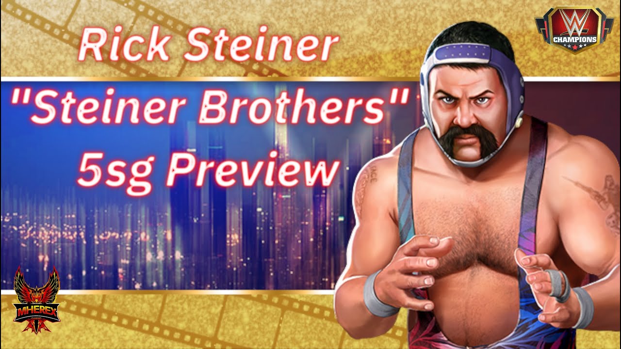 Rick Steiner "Steiner Brothers" 5sg Preview - YouTube