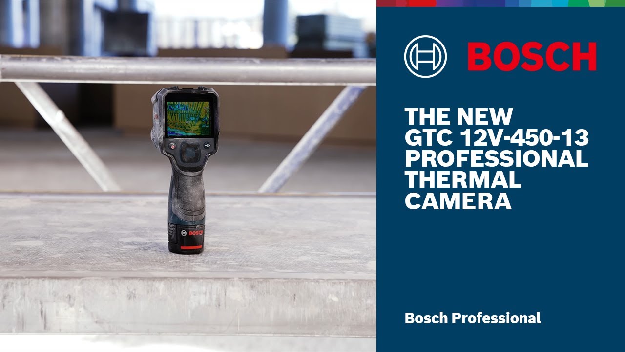 The new GTC 12V-450-13 Professional Thermal Camera - Thermal imaging ...