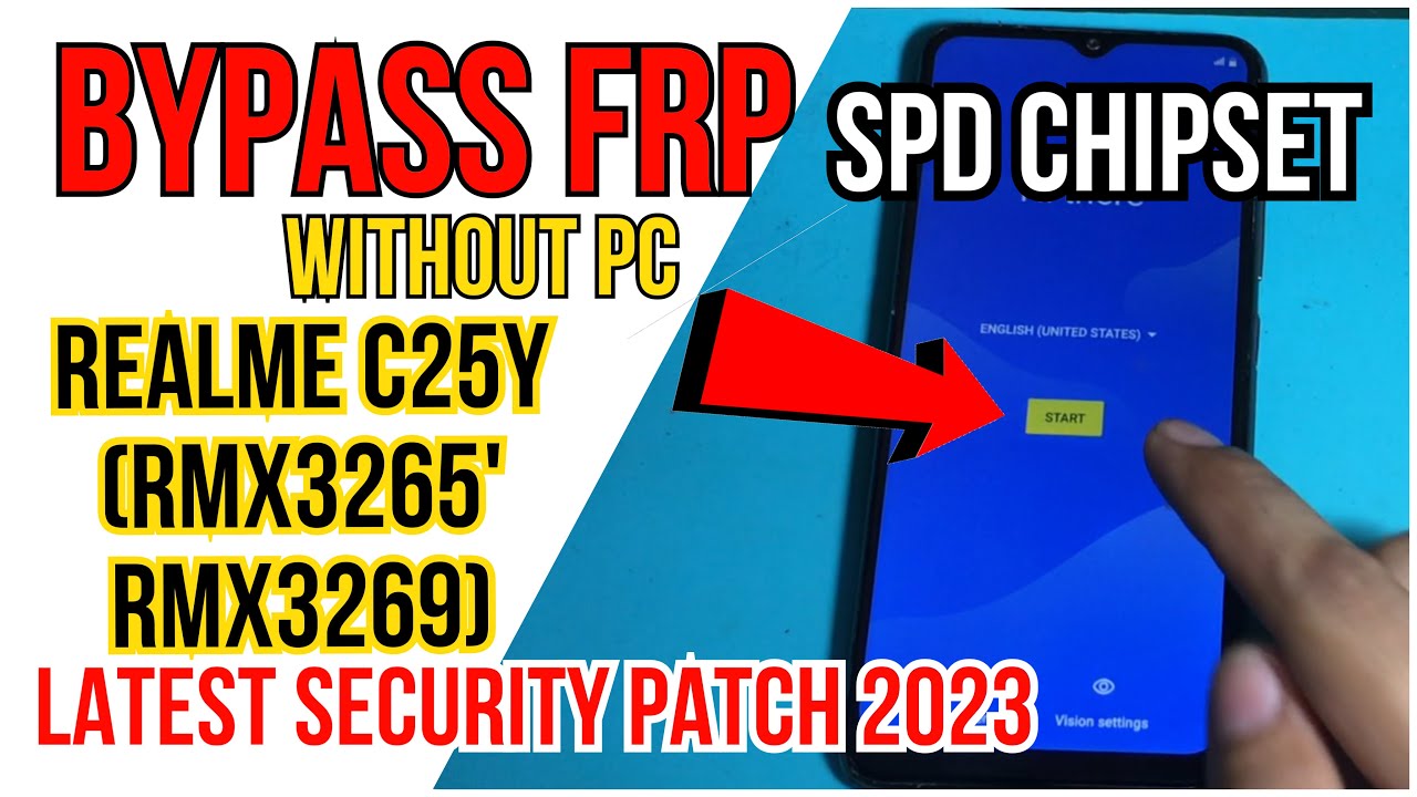 Realme C25Y (RMX3265,RMX3269) Frp Bypass WithOut PC LATEST Security ...