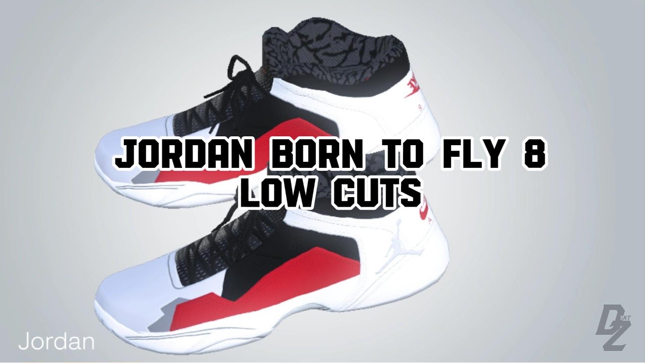 NBA 2K24 - How to create the Air Jordan Born to fly 8 #shoecreator # ...