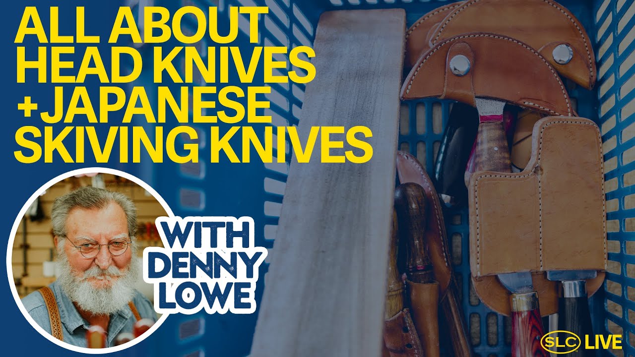 All About Head Knives + Japanese Skiving Knives - YouTube