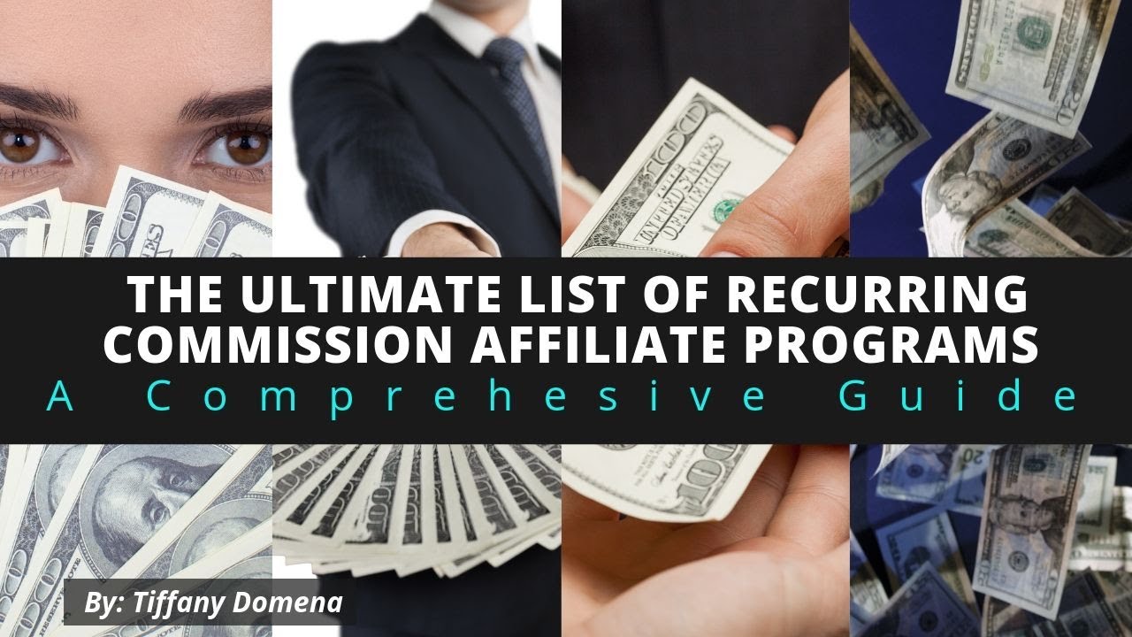 The Ultimate List of Recurring Commission Affiliate Programs - YouTube