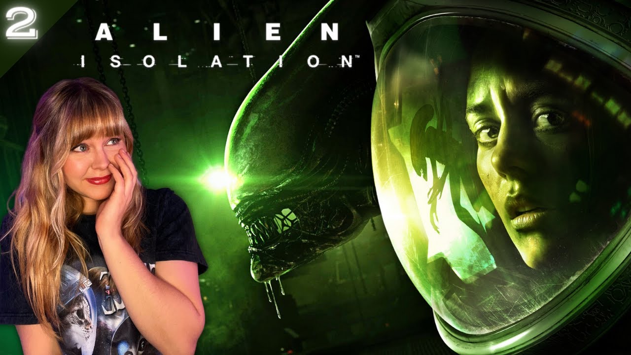 The Alien has landed!! 👽😖 | Alien Isolation | Part 2 - YouTube