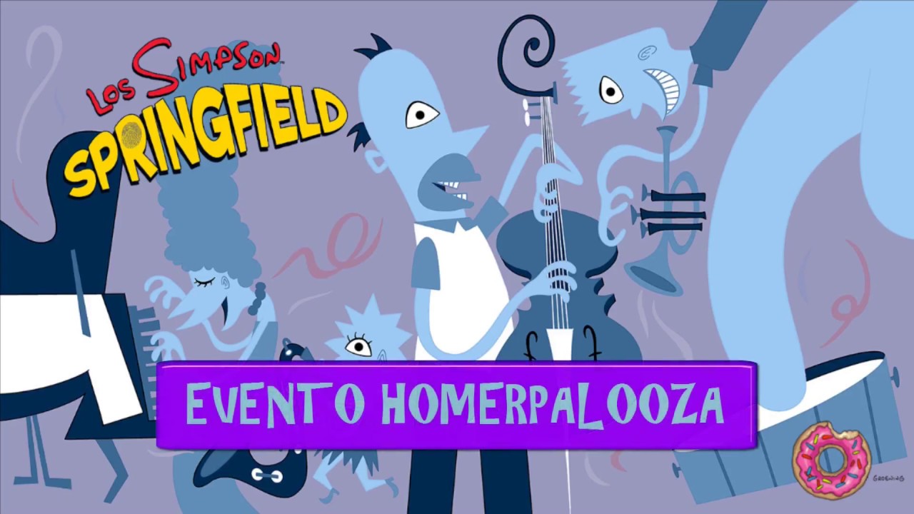 Los Simpson Springfield- Tapped Out-Evento Homerpalooza 2017 HD - YouTube