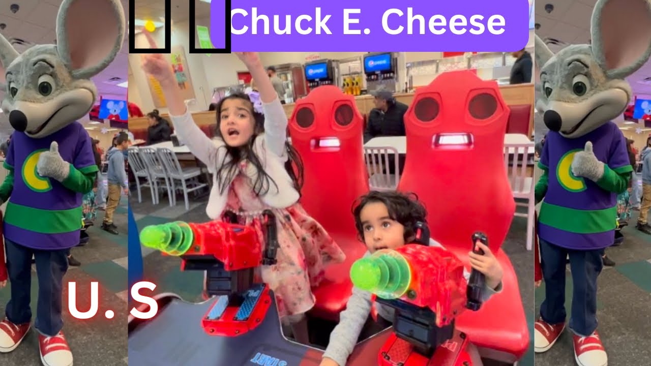 Chuck E Cheese Family Fun with Indoor Rides and Games For Kids/ chuck e ...