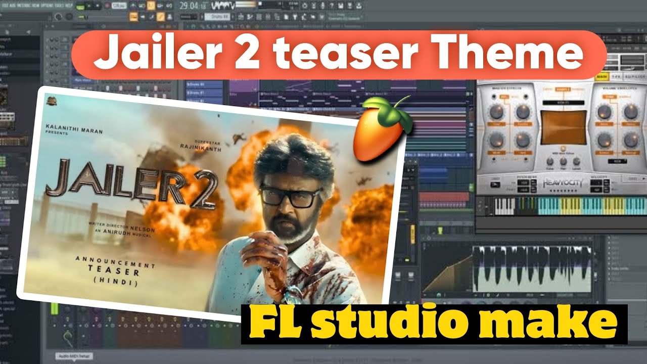 JAILER 2 - Announcement Teaser Theme Fl Studio Make by Kavin l ...