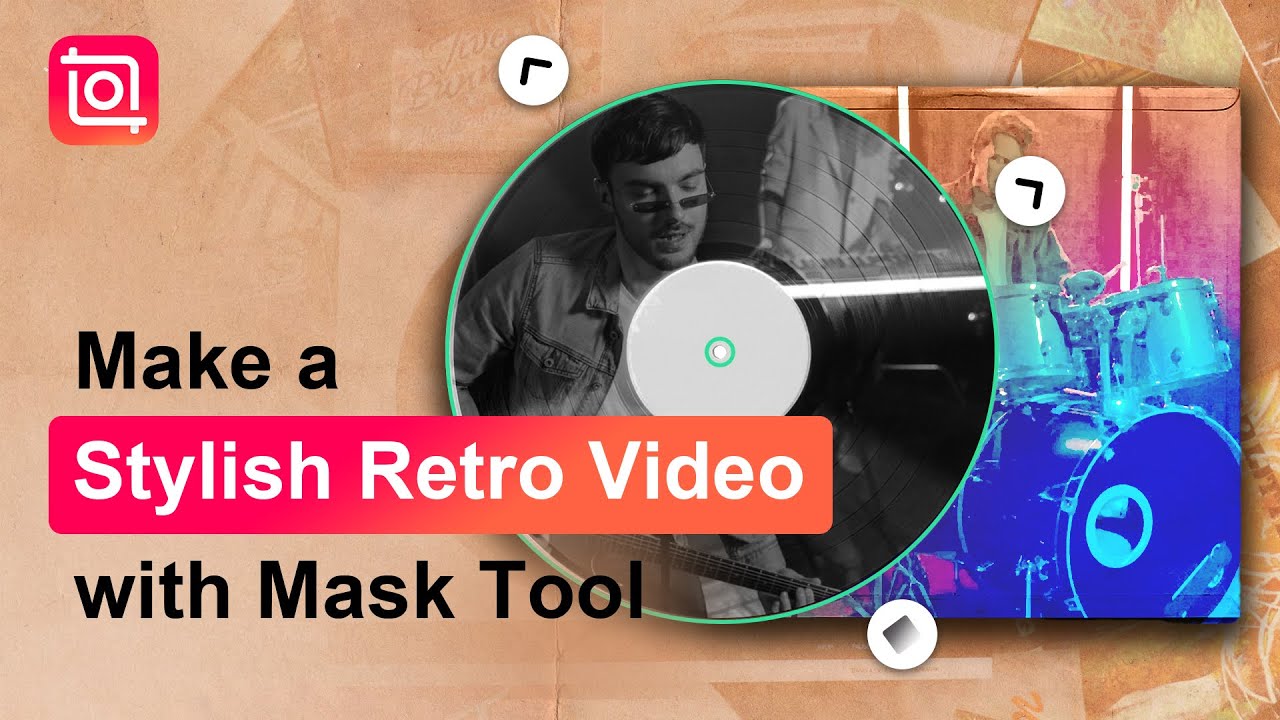 How to Make a Stylish Retro Video with Mask Tool (InShot Tutorial ...