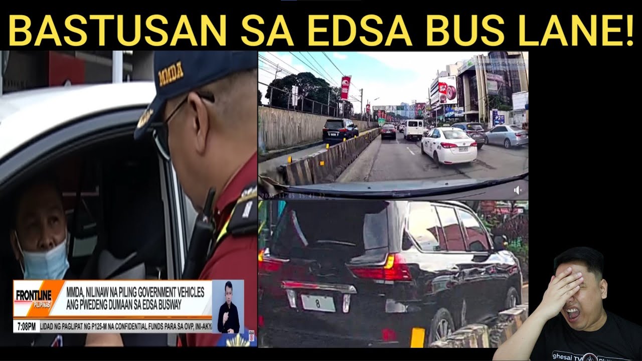 🔴 BASTUSAN SA BUS LANE SA EDSA HULI CAM! - YouTube