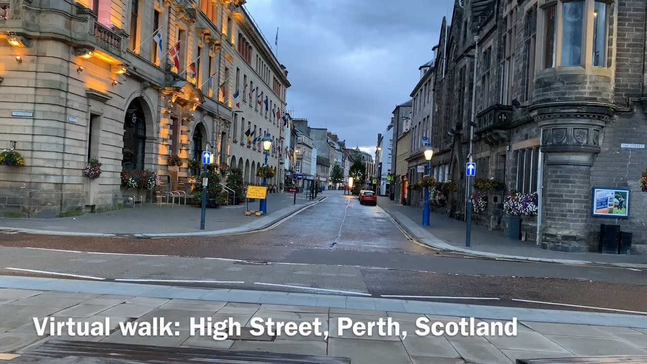 Scotland Walks: High Street, Perth - YouTube