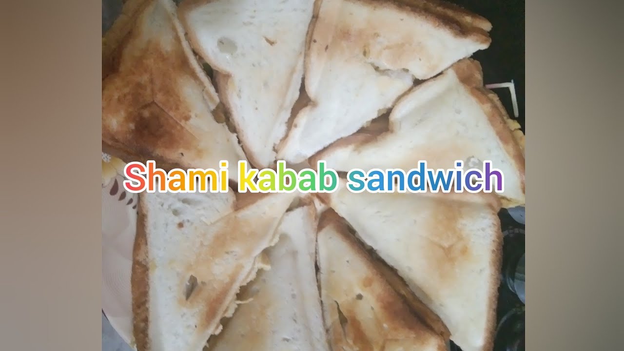 shami kabab mixser sandwich 🥪 - YouTube
