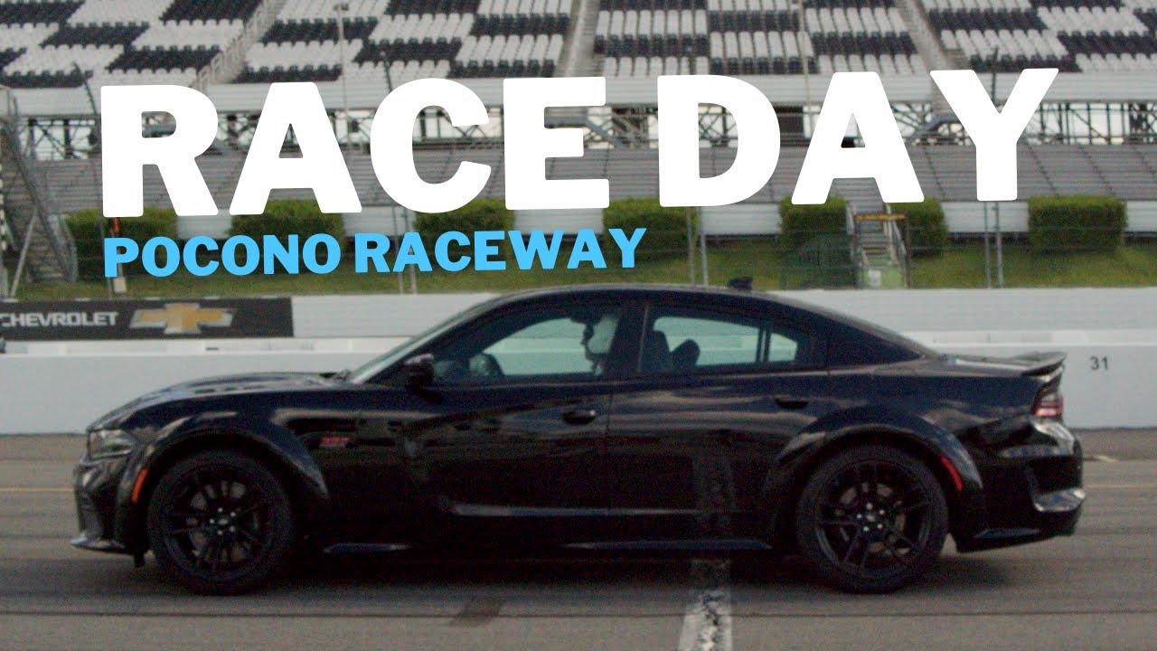 Race Day - Pocono Raceway - YouTube