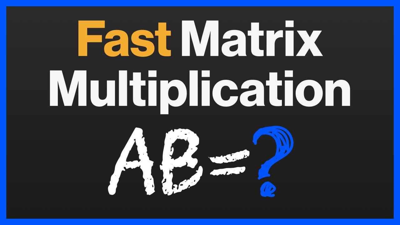 Matrix Multiplication Tutorial | Row-by-Column Rule Explained - YouTube
