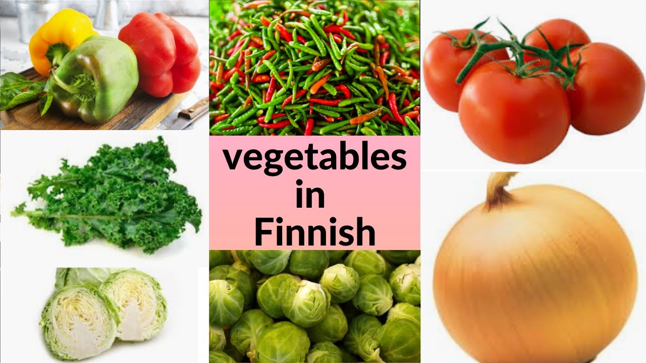 The Finnish Language For Beginners vegetables Name In Finnish Language
