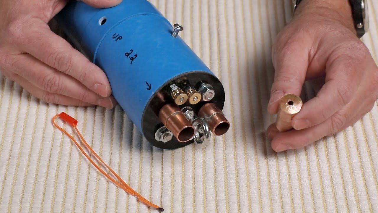 Rocket electronics bay 3" fiberglass - YouTube